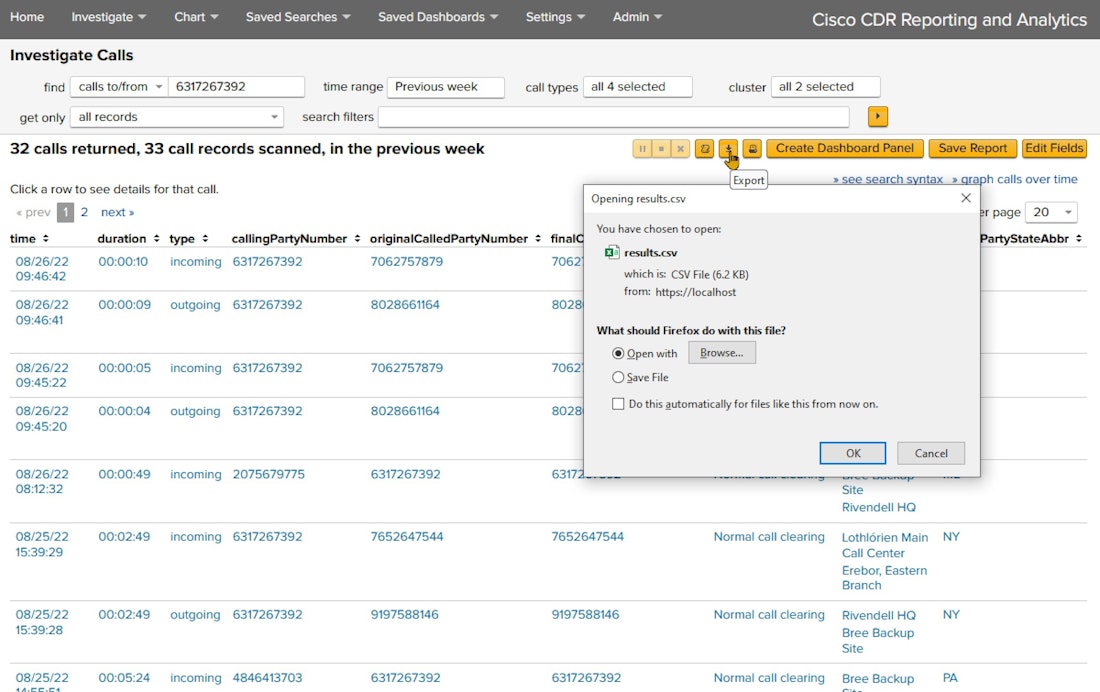 Cucm Analytics And Reporting App For Audits And Compliance Sideview Llc